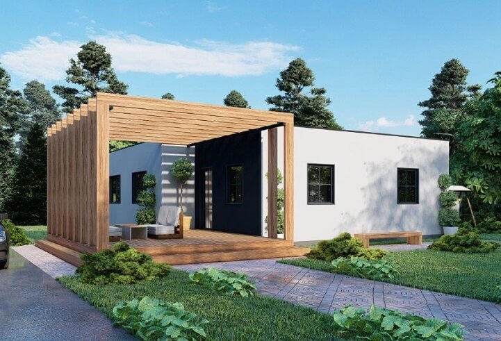 Prefabricated House 102 - NorgesHus house