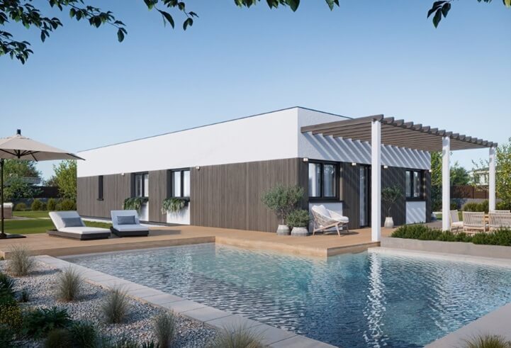 Smart House 115 - Prefabricated House